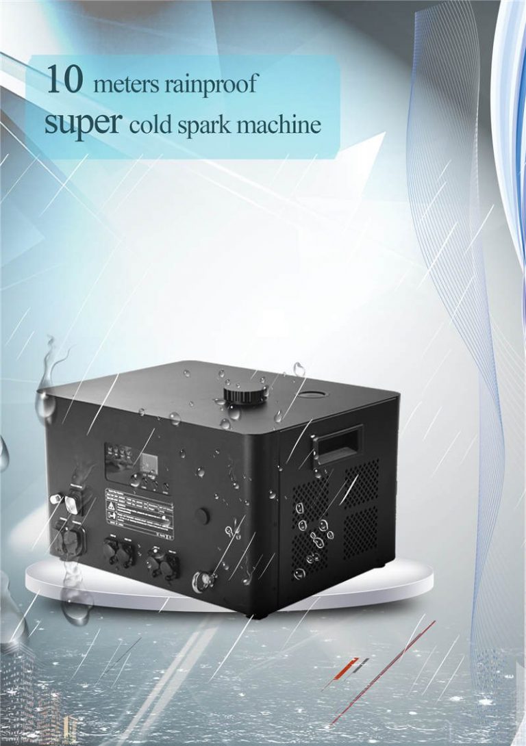 Rainproof 10m Super Spark Machine | cn-totem.com