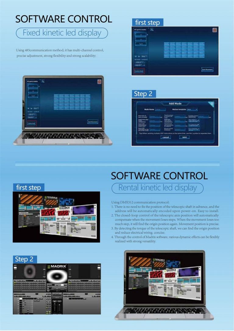 Led Kinetic Screen | cn-totem.com